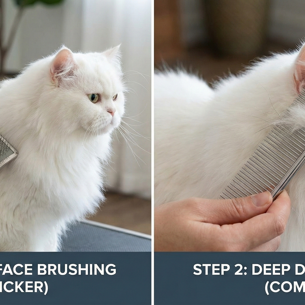 How to Groom a Persian Cat at Home (Brush & Comb Guide) – Miki Pet Store